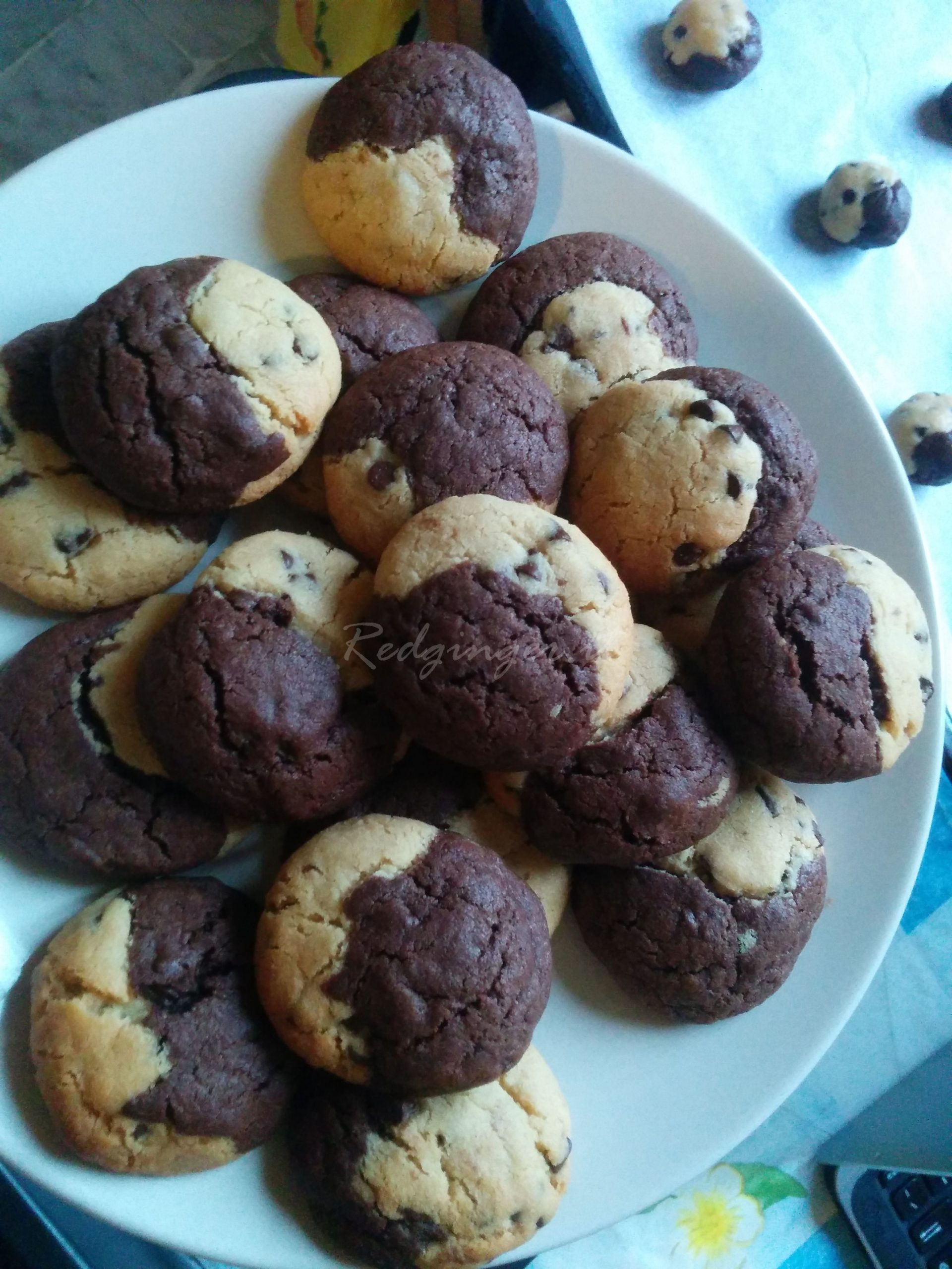 Cookies al burro di arachidi e cacao - The last crumb